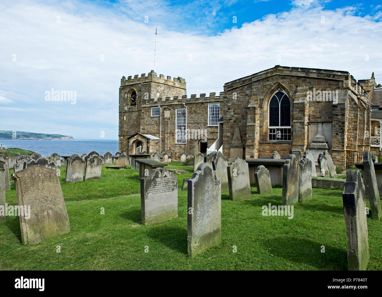 St Mary's Church, Whitby, North Yorkshire, England UK Stock Photo - Alamy