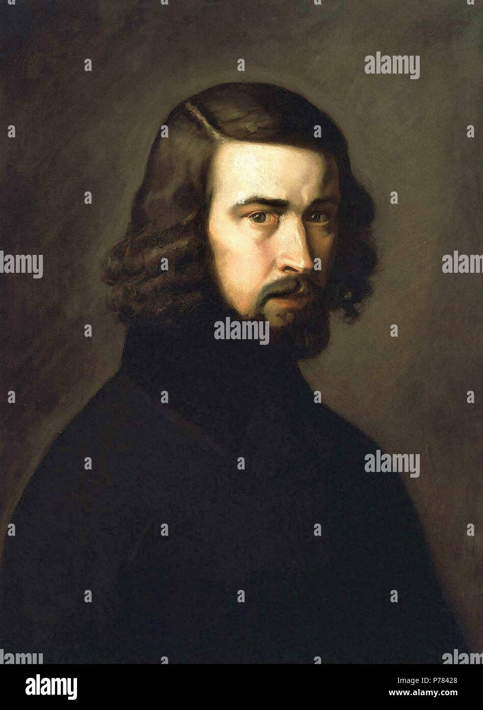Jean francois millet self portrait hi-res stock photography and images ...