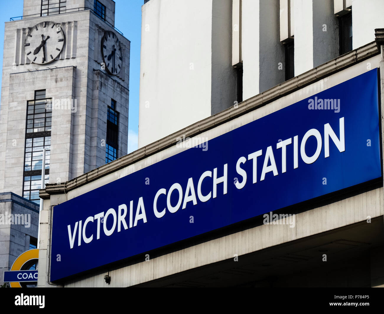 Victoria Coach Station Stock Photo - Alamy