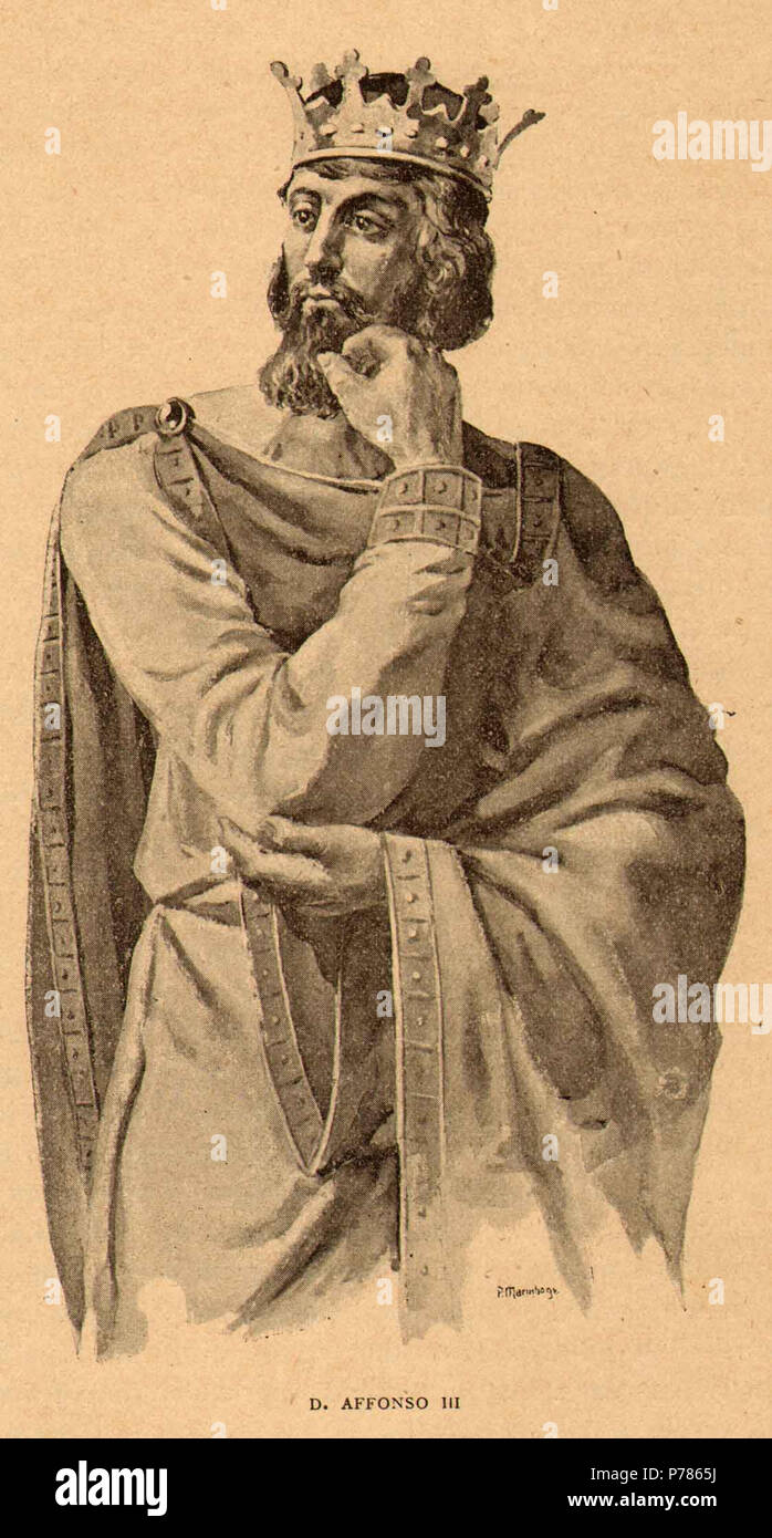 19 D. Afonso III - História de Portugal, popular e ilustrada Stock ...
