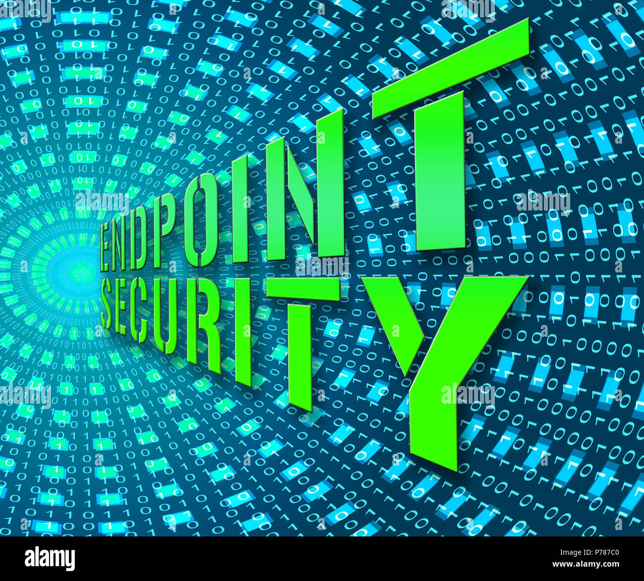 Endpoint Security Safe System Shows Safeguard Against Virtual Internet ...