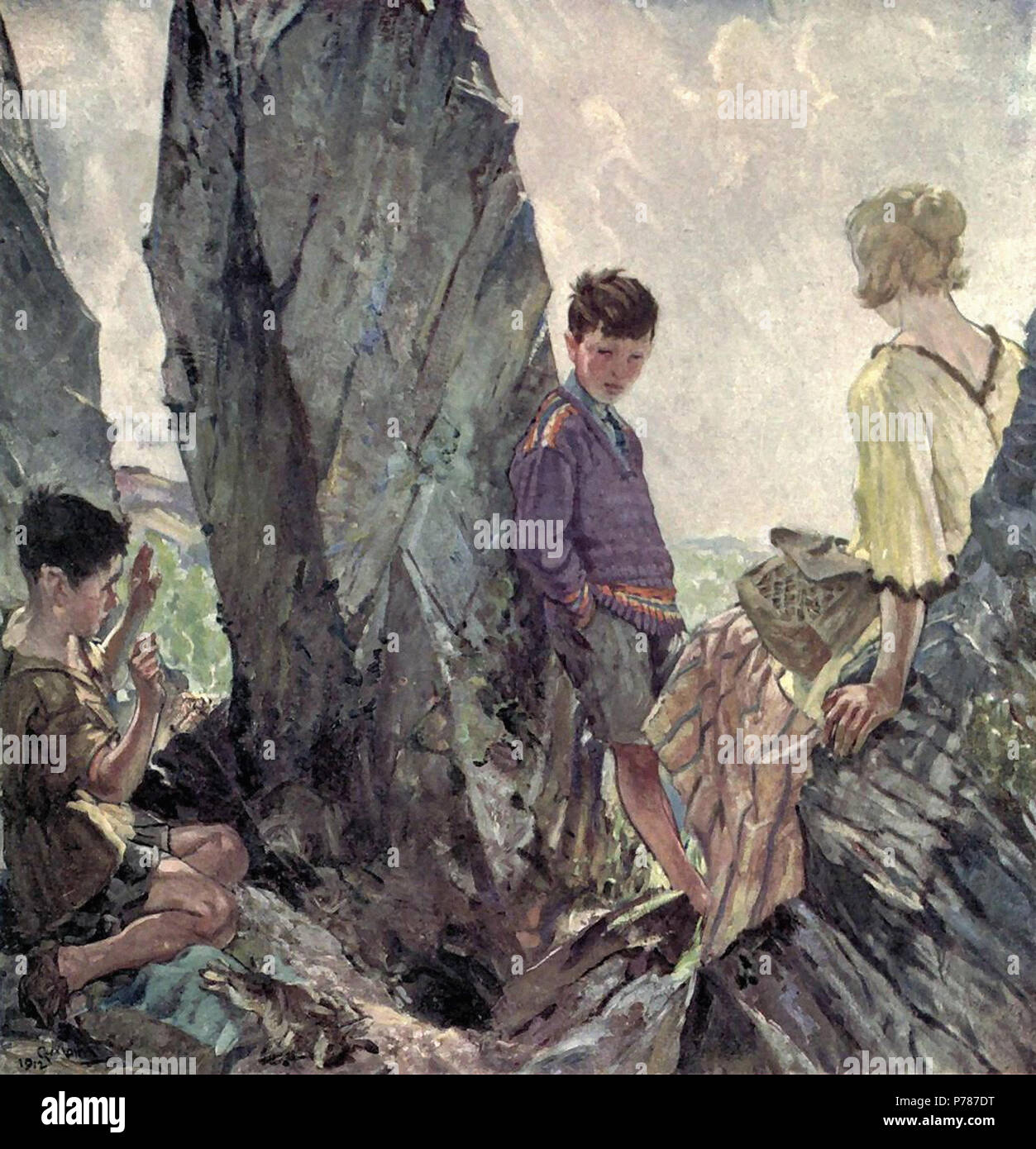 Moira Gerald Edward - Ferreting Stock Photo - Alamy