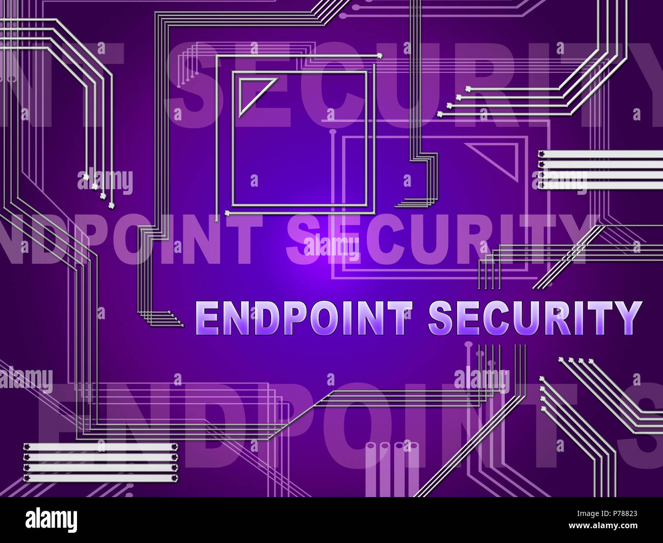 Endpoint Security Safe System Shows Safeguard Against Virtual Internet ...