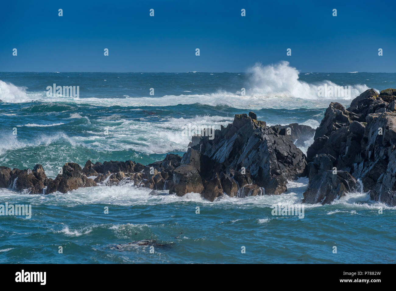 Rough seas background hi-res stock photography and images - Alamy