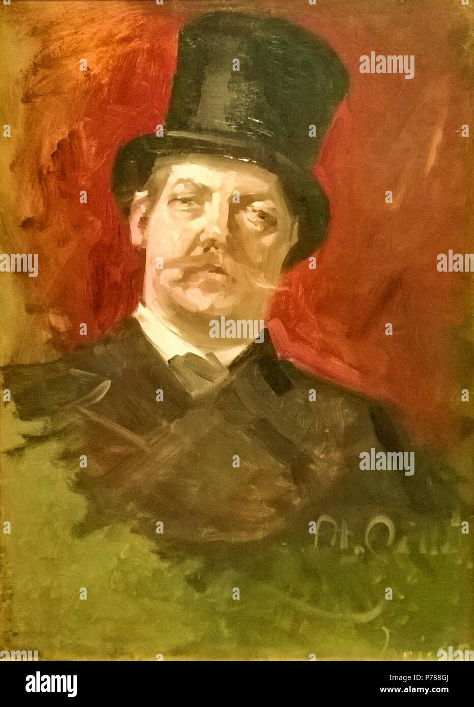 . Portrait of Nils Forsberg 1889 33 Galle Kallela portrait of Nils ...