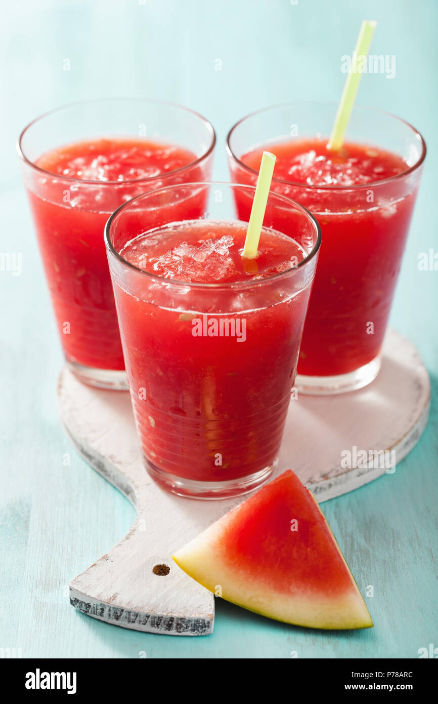 Summer cold drink watermelon hi-res stock photography and images - Alamy