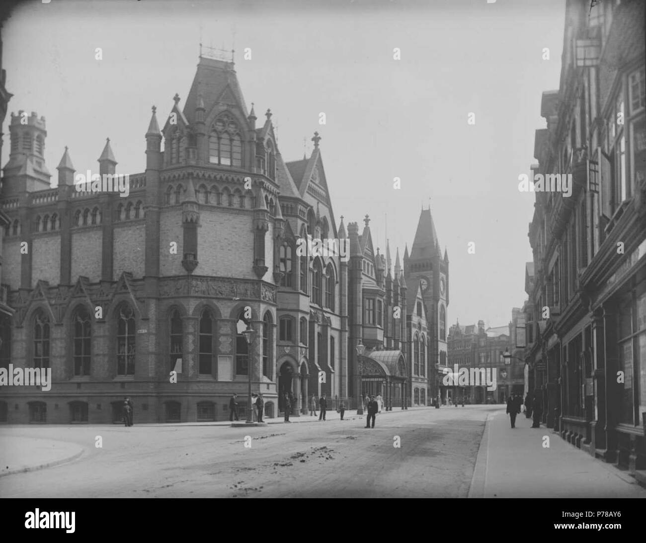 1900 buildings Black and White Stock Photos & Images - Alamy