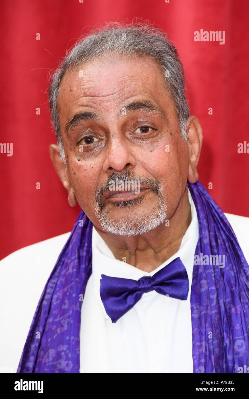 The British Soap Awards 2018 held at the Hackney Empire - Arrivals Featuring: Madhav Sharma ...