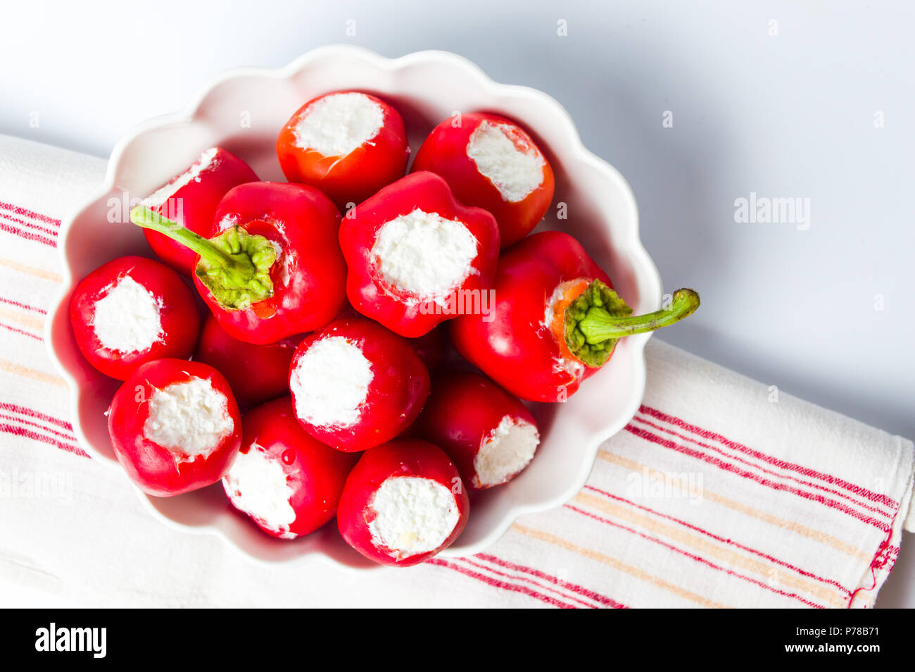 Milk red hot chili peppers hi-res stock photography and images - Alamy