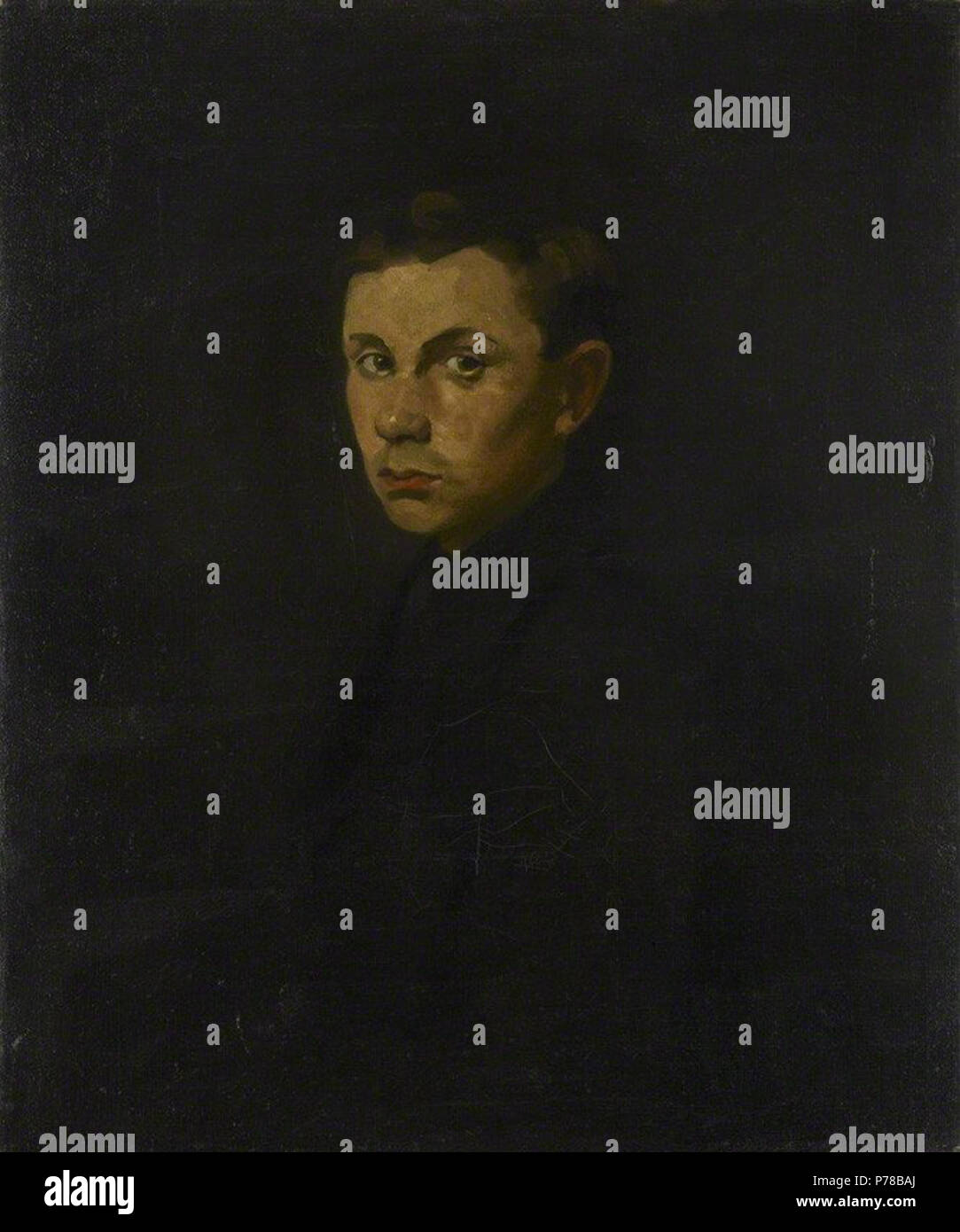 . Ben Nicholson . Ben Nicholson, by Mabel Pryde (died 1918) . circa ...