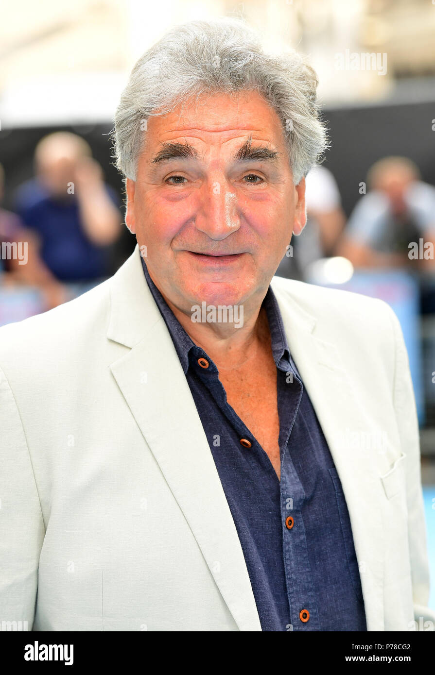 Jim Carter attending the Swimming with Men premiere held at Curzon ...