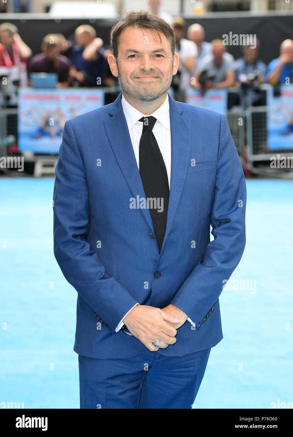 Dylan Williams attending the Swimming with Men premiere held at Curzon ...