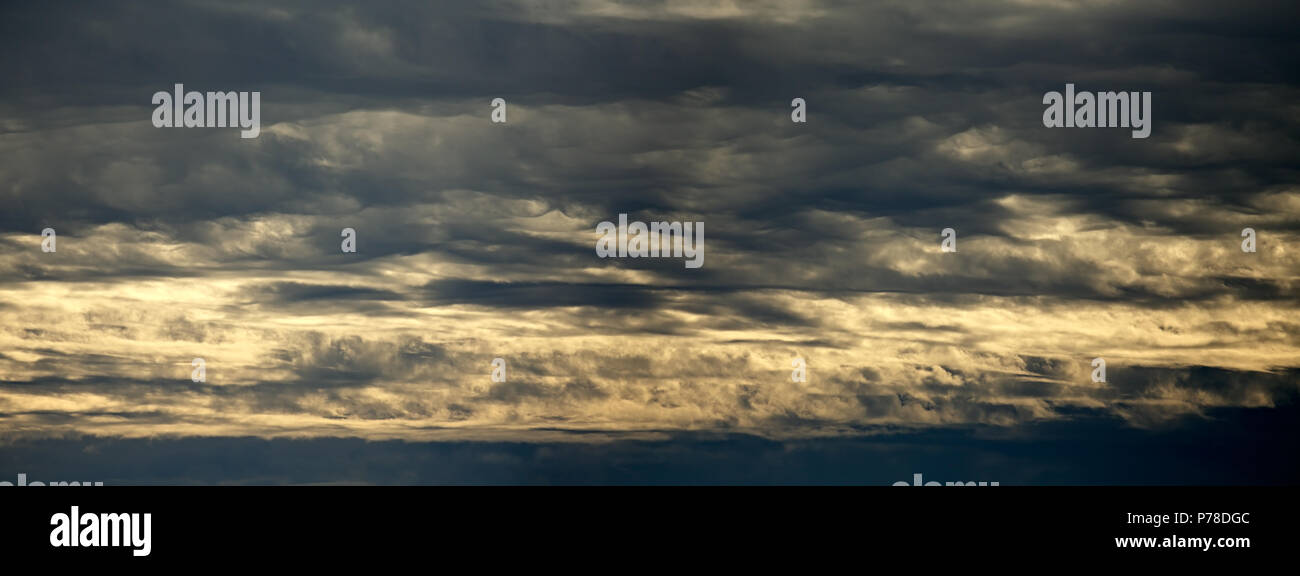Dramatic clouds panorama hi-res stock photography and images - Alamy