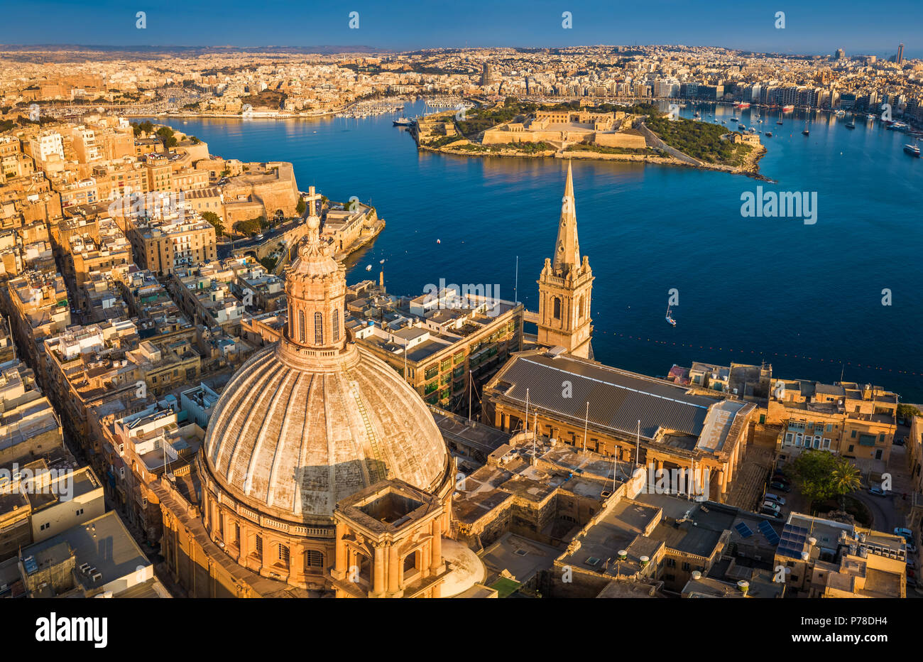 Malta aerial view hi-res stock photography and images - Alamy