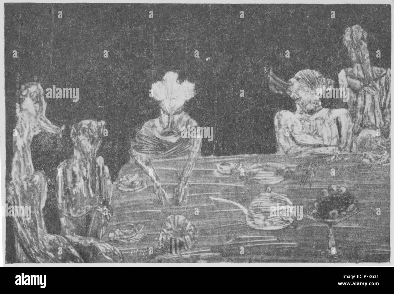 8 Crevel - Paul Klee, 1930, illust 05 Stock Photo - Alamy