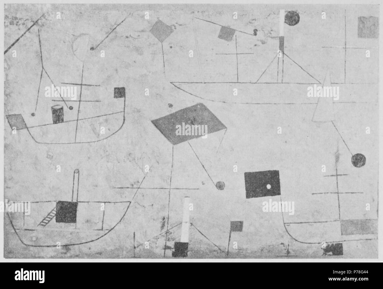 8 Crevel - Paul Klee, 1930, illust 27 Stock Photo - Alamy