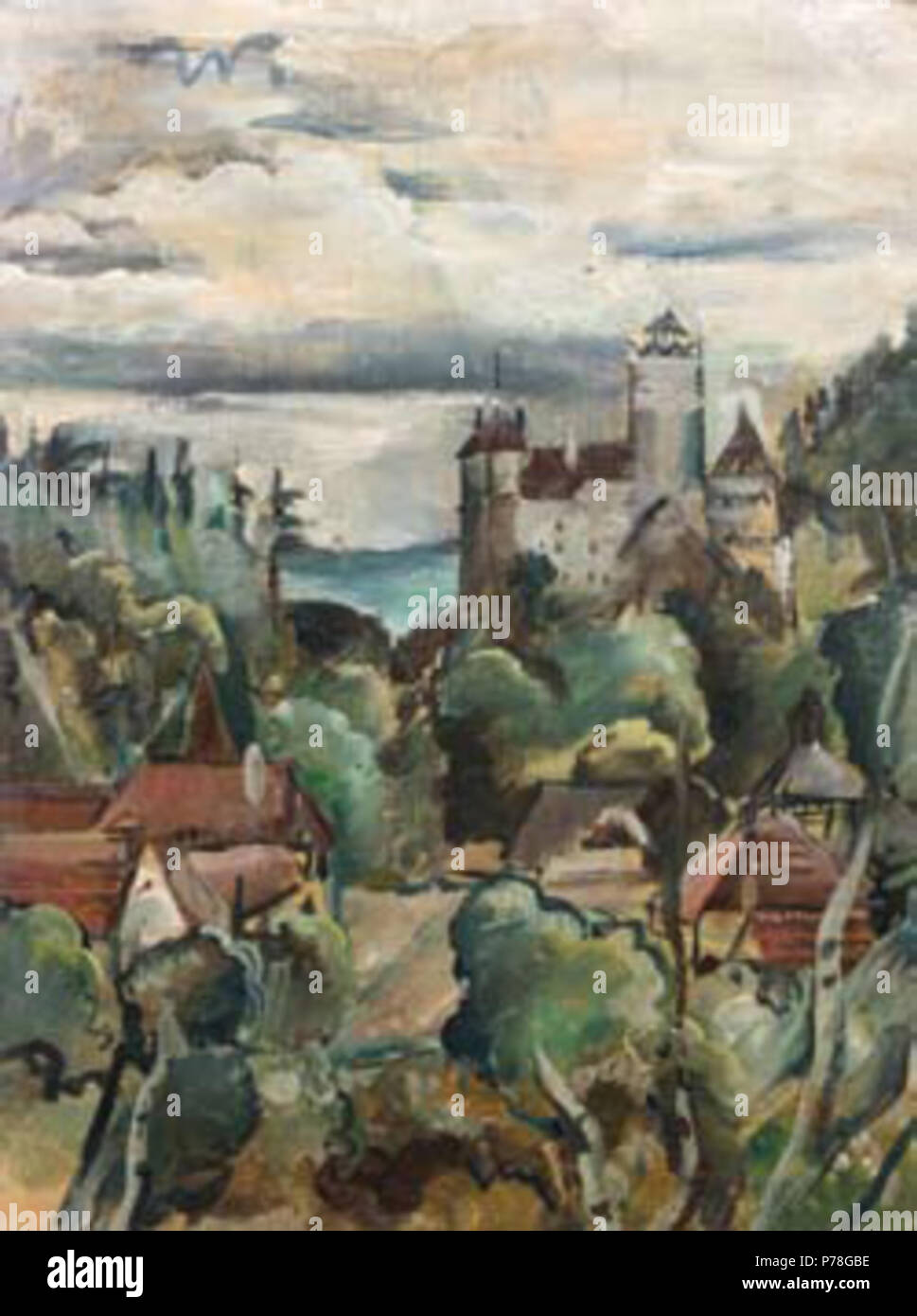 9 Elena Popea - Castelul Bran2 Stock Photo - Alamy