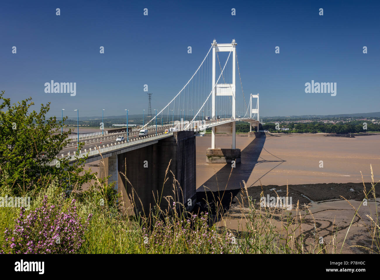 First severn crossing severn bridges hi-res stock photography and ...