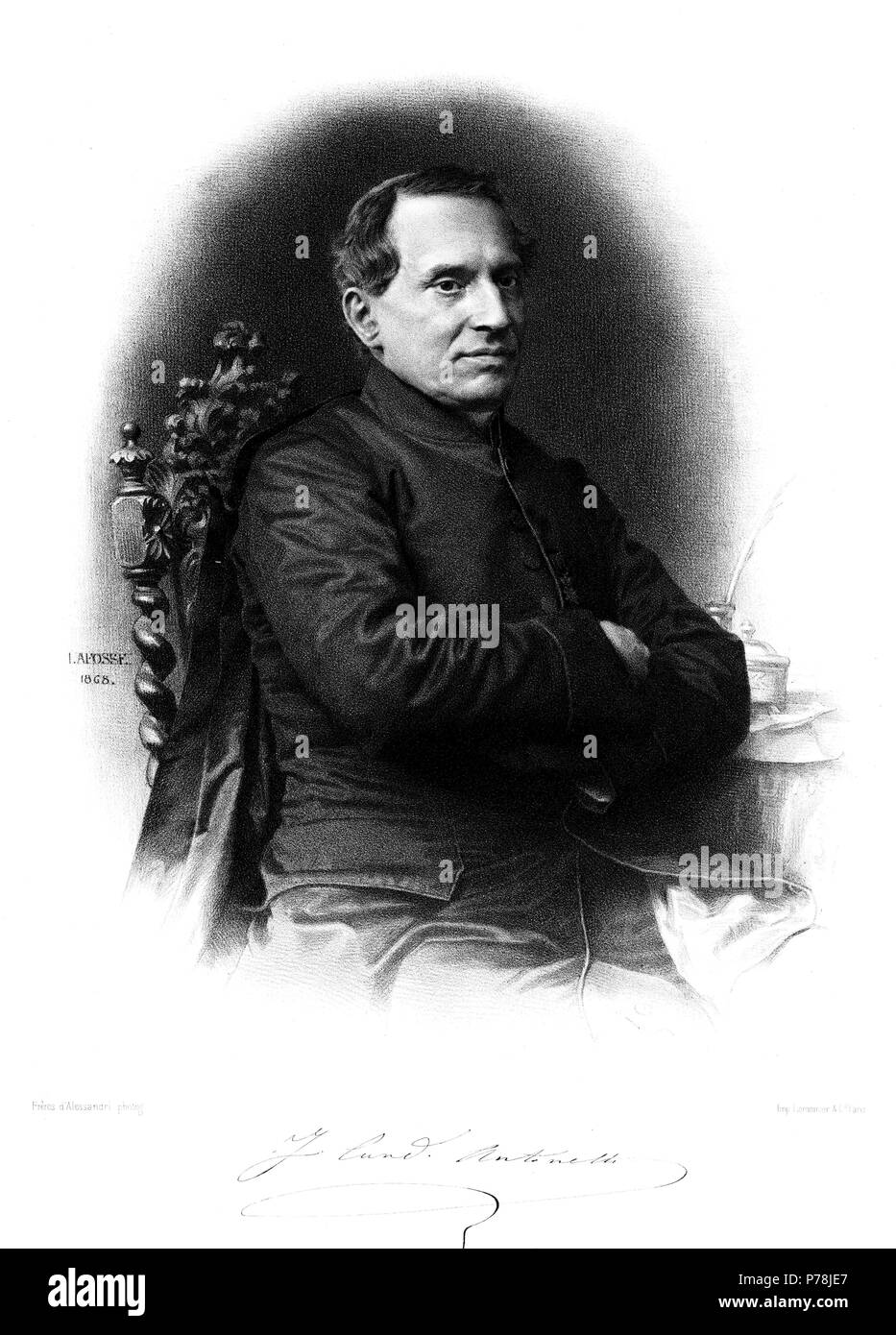 Giacomo antonelli 1806 1876 hi-res stock photography and images - Alamy