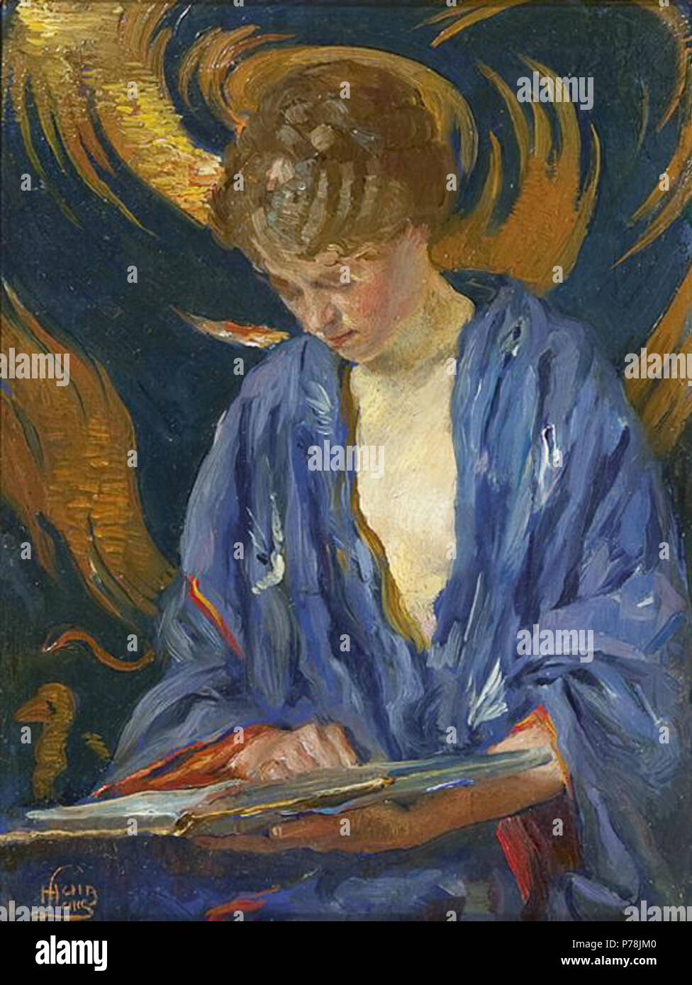 English woman reading hi-res stock photography and images - Alamy