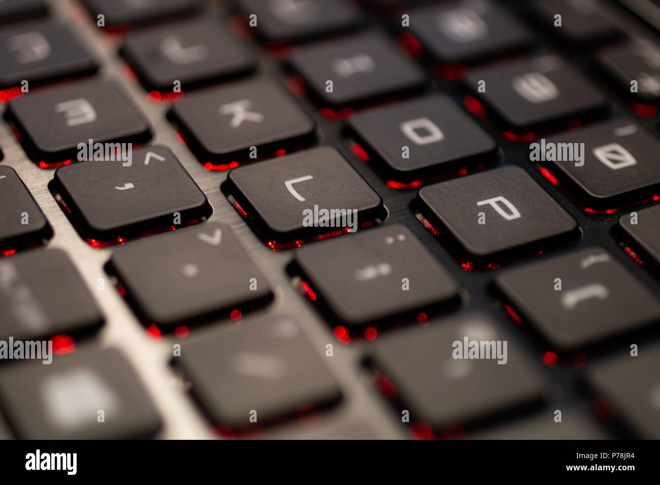 Qwerty Keys On Computer Keyboard Stock Photos & Qwerty Keys On Computer ...