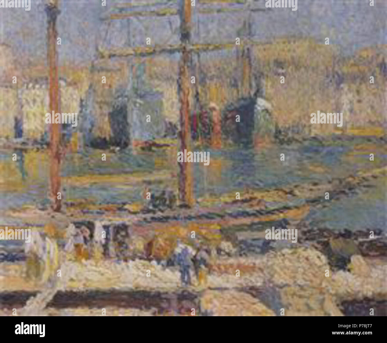 Work by Henri Martin . before 1942 40 Martin - boats-in-the-port-of ...