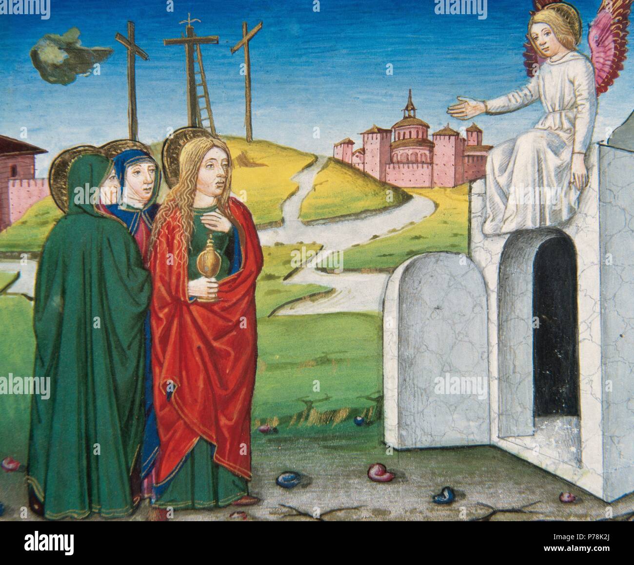 Jesus tomb angels hi-res stock photography and images - Alamy