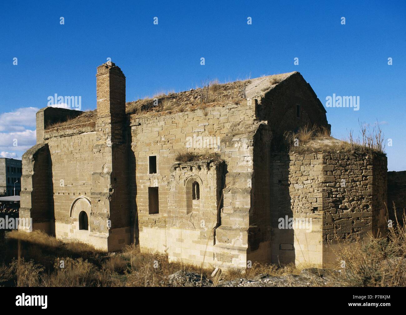 Spain. Catalonia. Province of Lleida. Templar castle of Gardeny. 12th ...