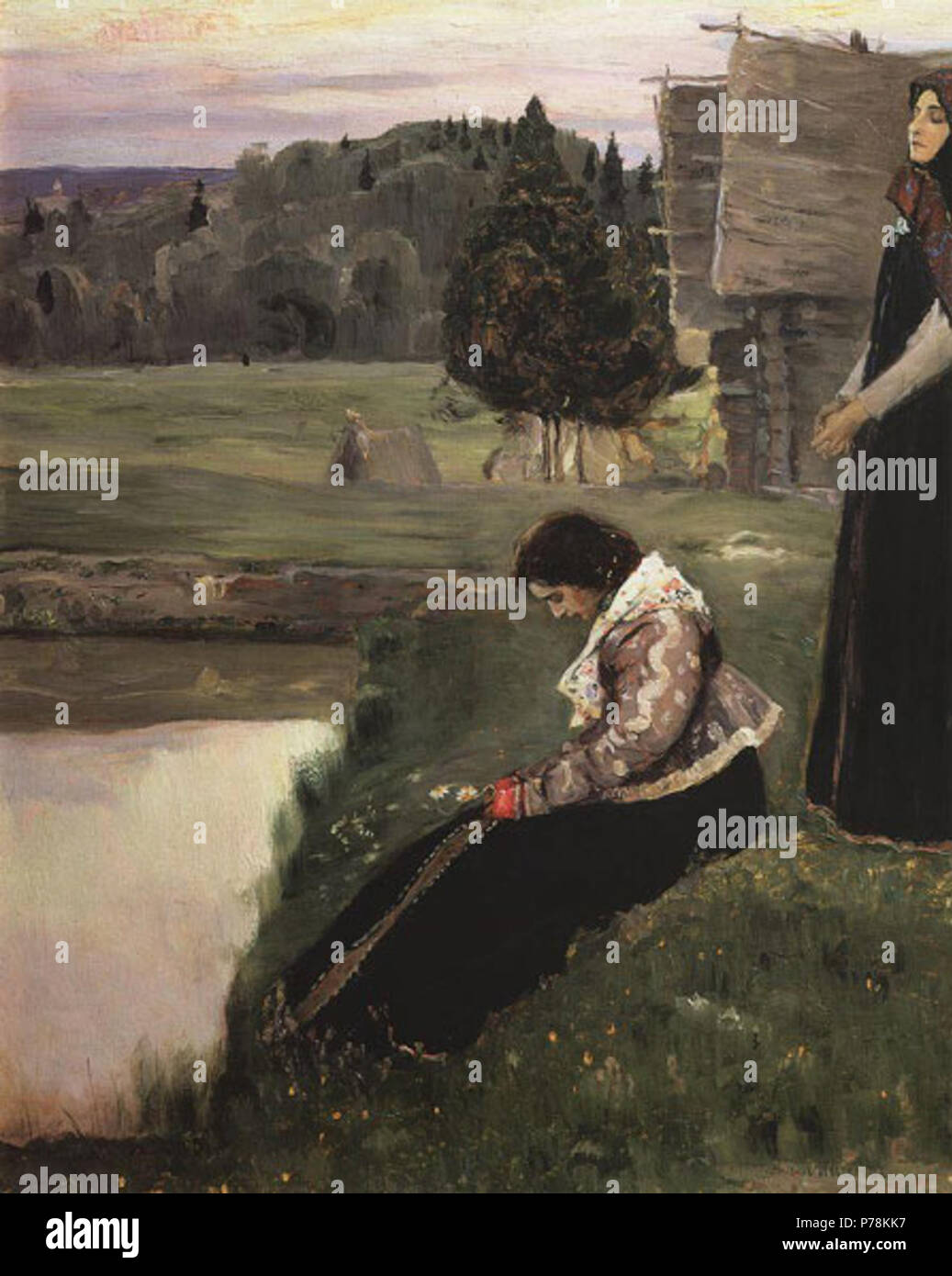 Mikhail nesterov work of art hi-res stock photography and images - Alamy