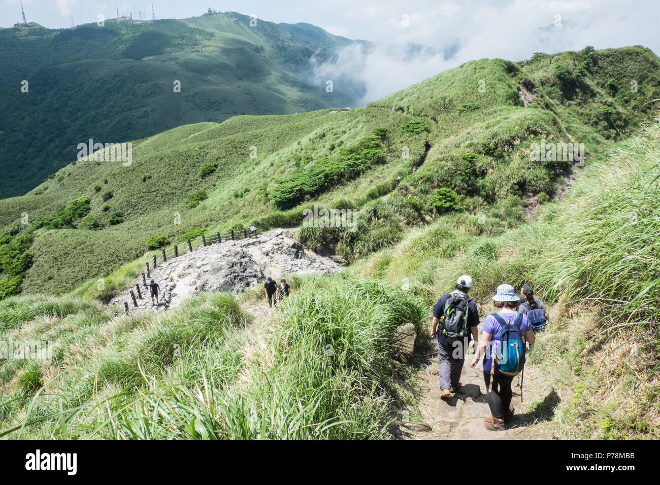 Hiking,hike,Qixing,Mountain,Yangmingshan,National,Park,Taipei,Taiwan ...