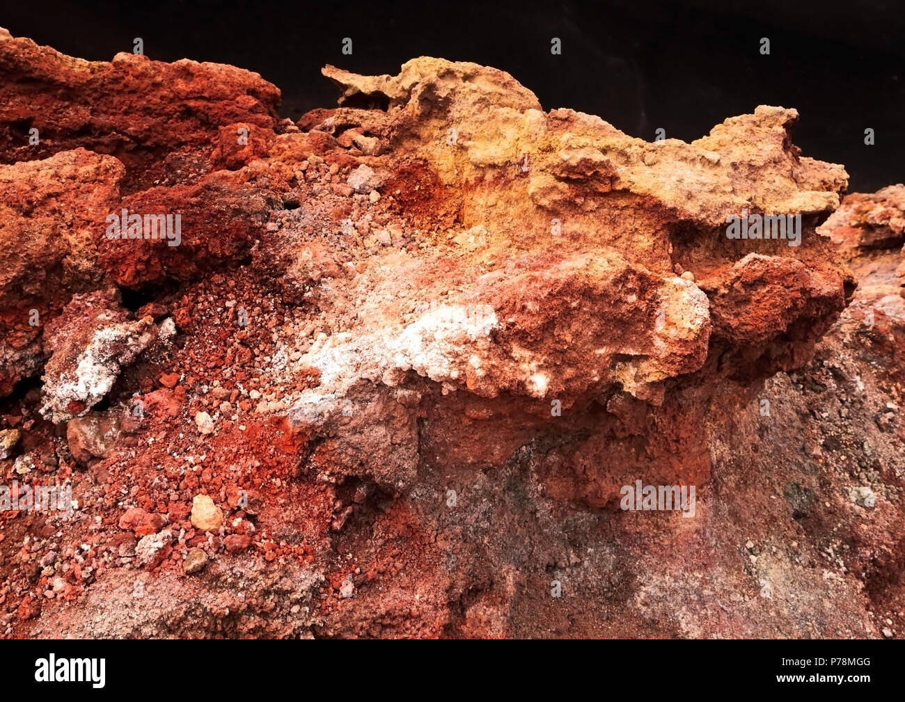 Volcanic Lava Rock #1 Stock Photo - Alamy