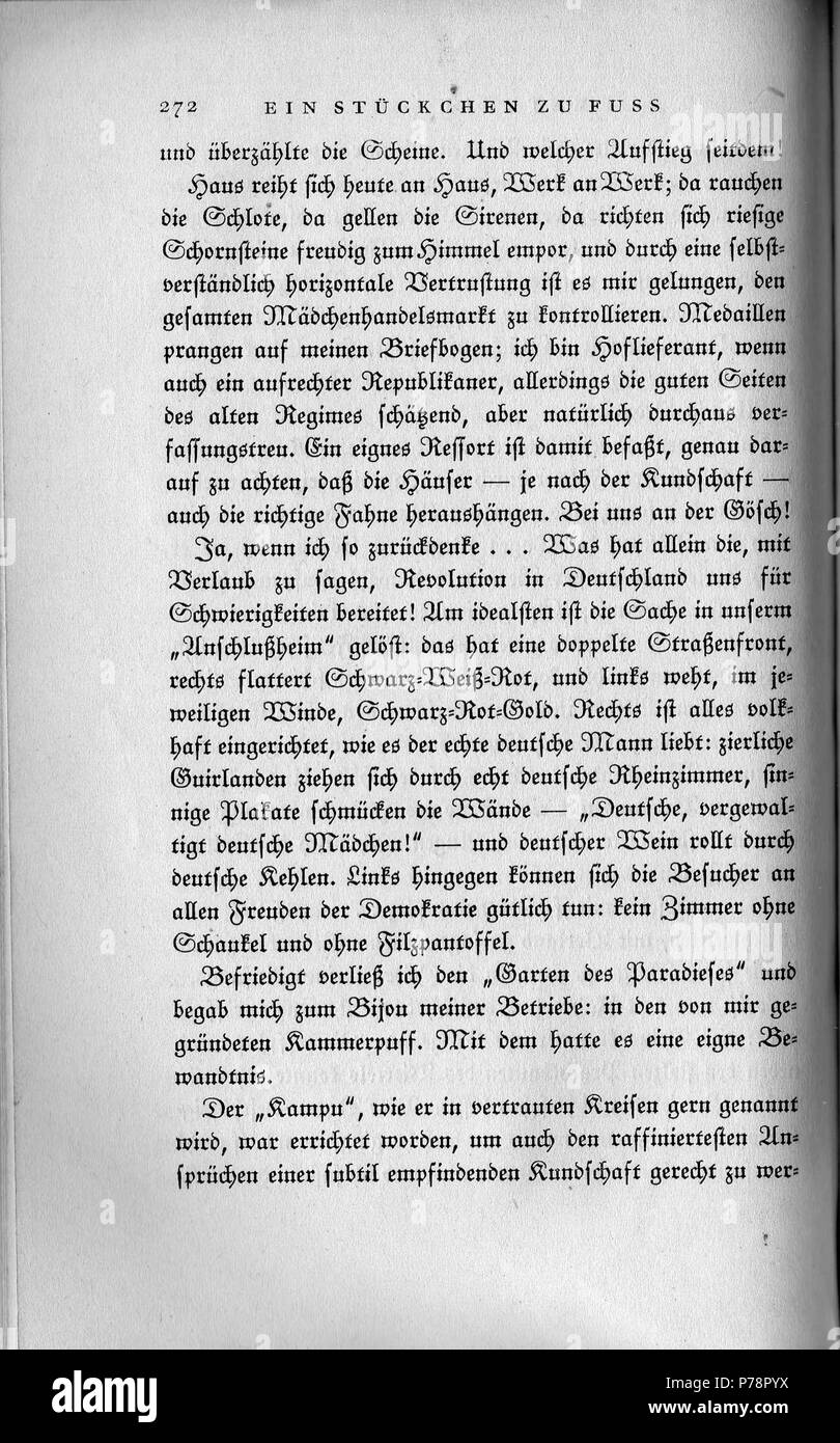 . Mit 5 PS N/A 18 Tucholsky Mit 5 PS 272 Stock Photo - Alamy