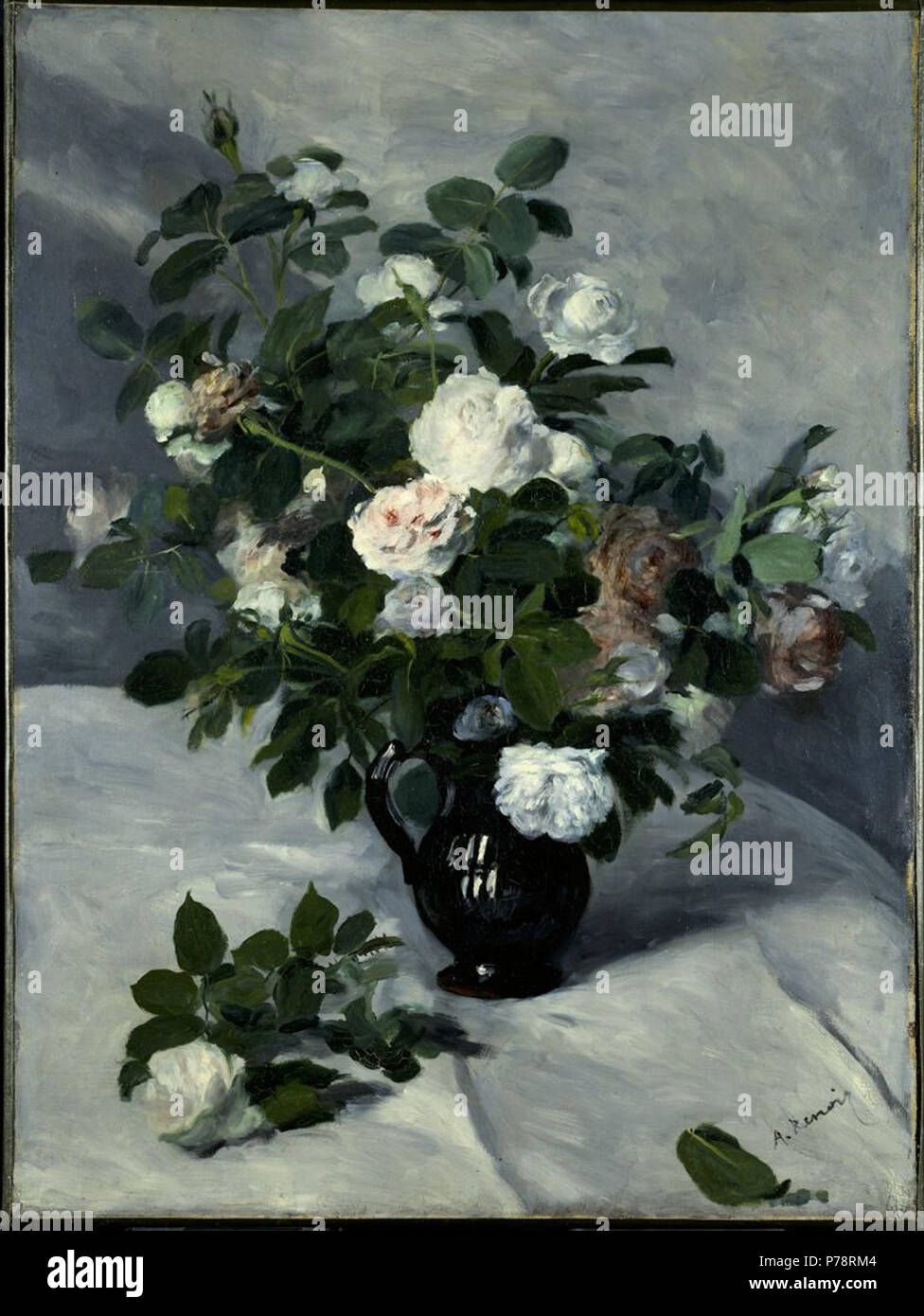 French floral still life paintings hi-res stock photography and images ...