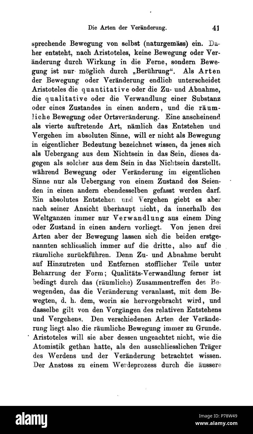 15 DE Siebeck Aristoteles 041 Stock Photo - Alamy