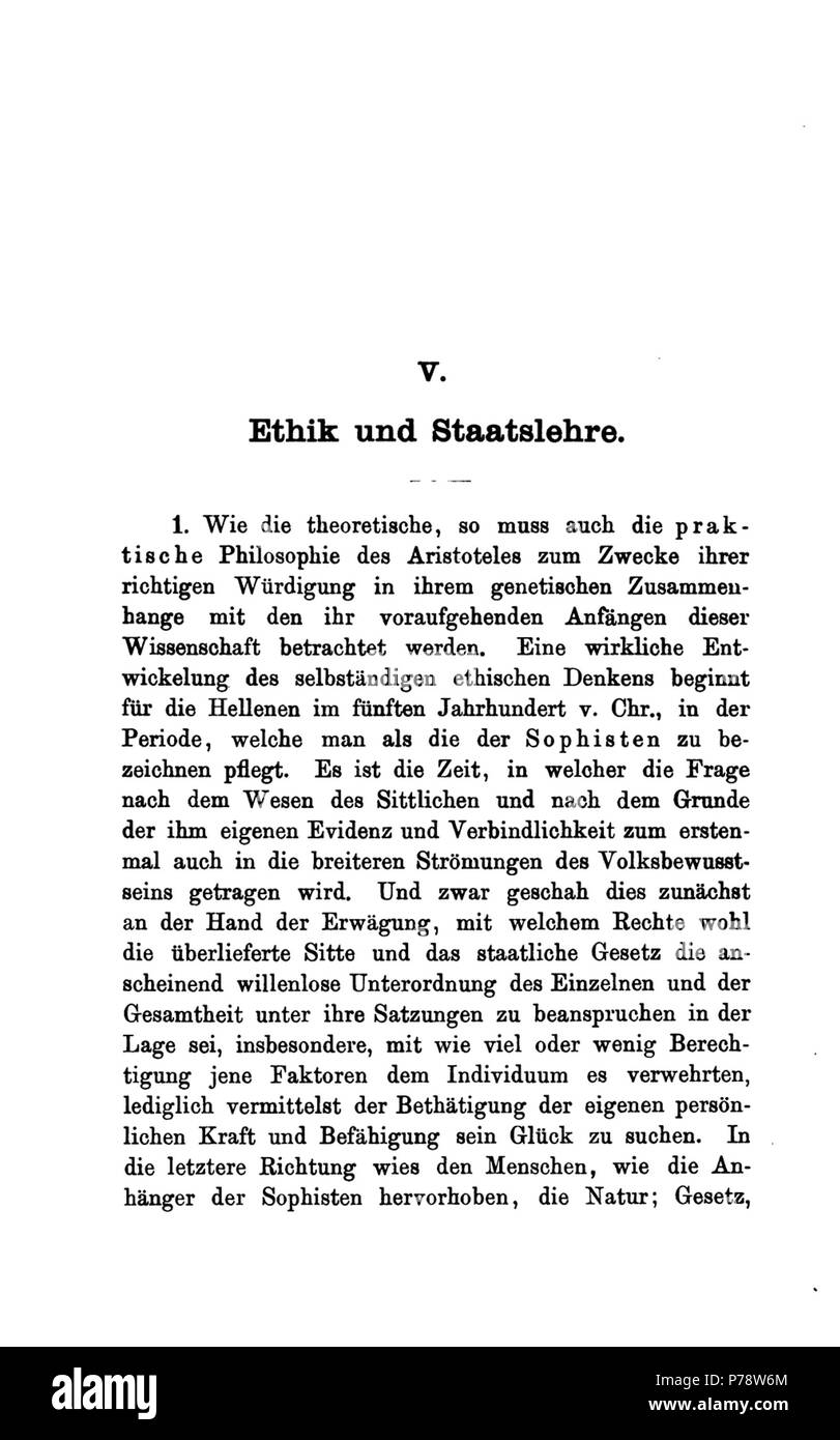 15 DE Siebeck Aristoteles 092 Stock Photo - Alamy