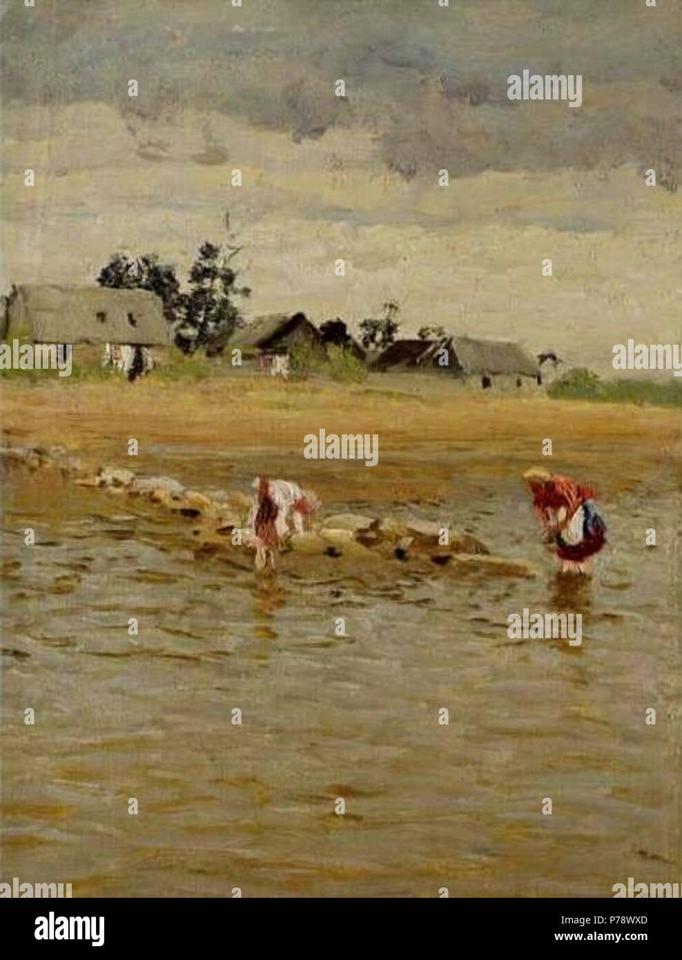 . Russian: « » Huts on the seafront 1899 17 Nikolay Dubovskoy Khaty na ...