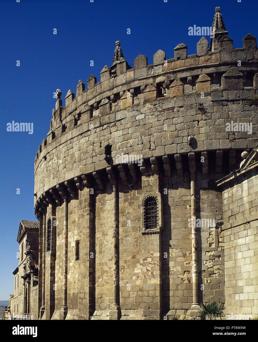 CATEDRAL DEL SALVADOR. Construida entre los siglos XII y XIV. Detalle ...