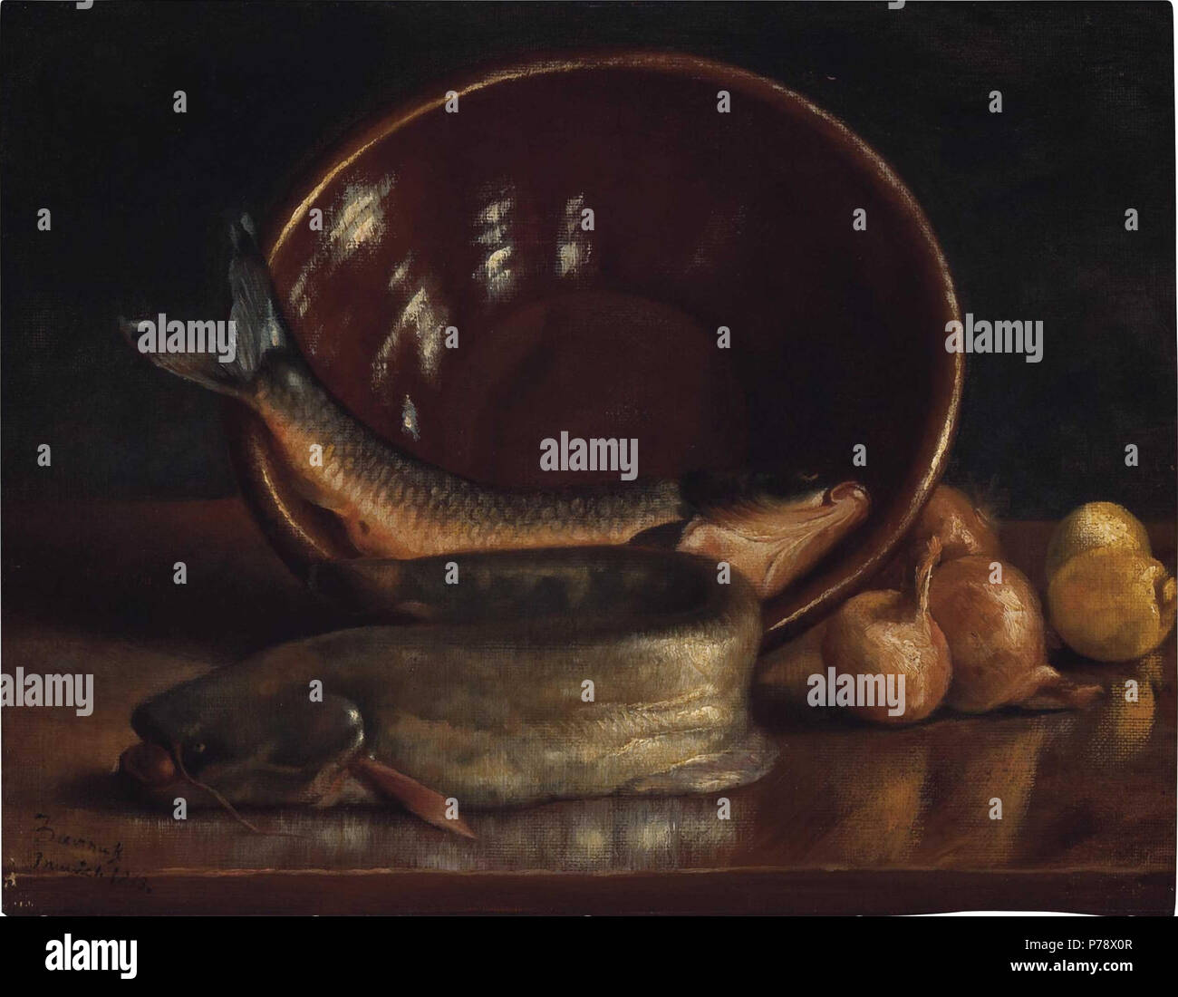 Fish depiction technique hi-res stock photography and images - Alamy