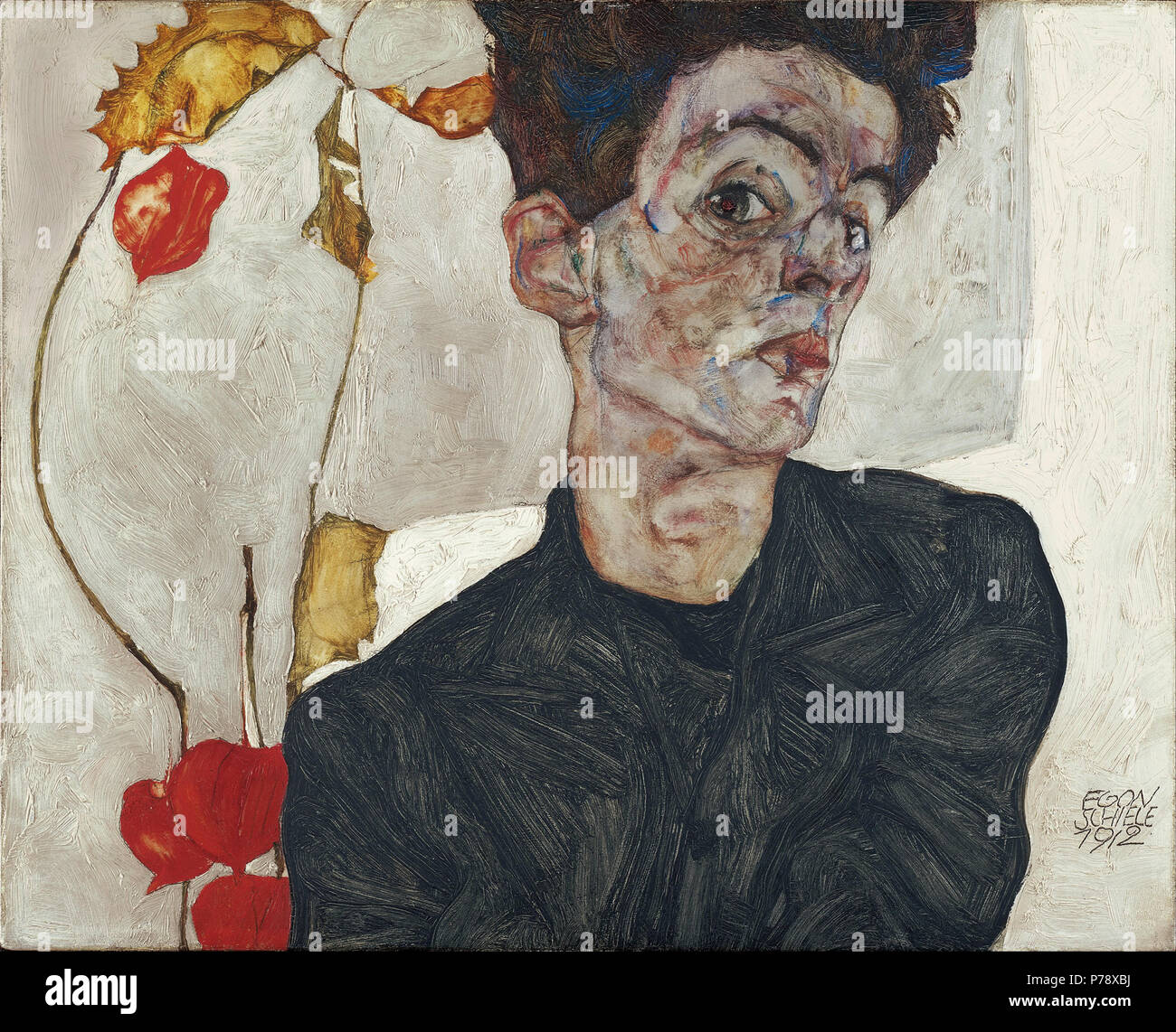 Egon Schiele Self Portrait High Resolution Stock Photography and Images - Alamy