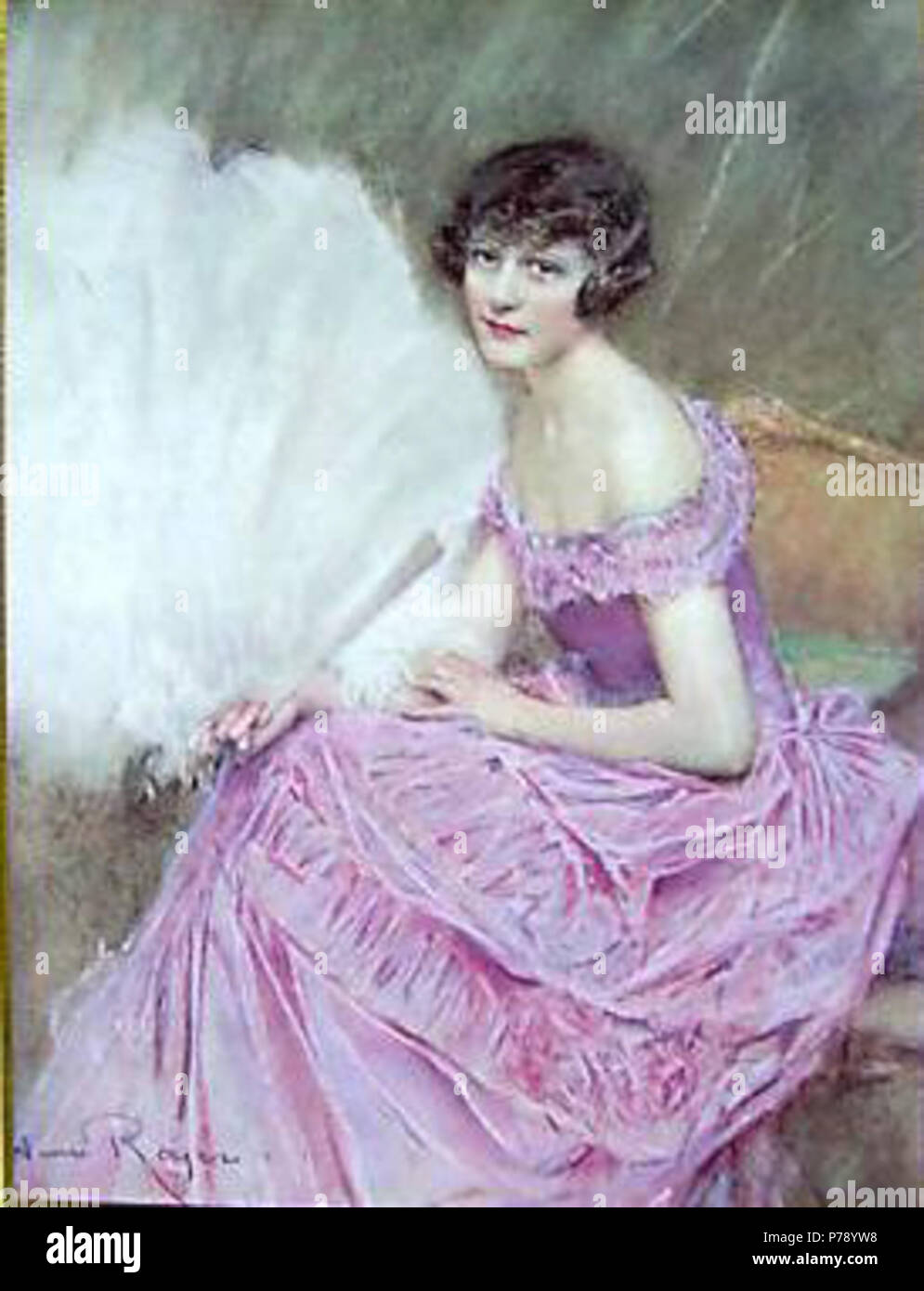 English: Oil painting by French Artist Henri Royer (1869-1938) Français ...