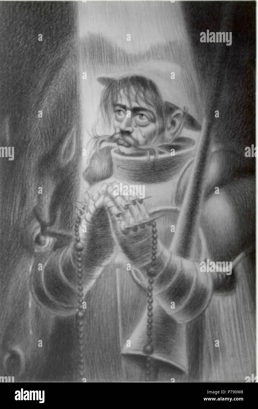 Ivan Cankar caricature as Don Kihot . by 1942 33 Ivan Cankar caricature ...
