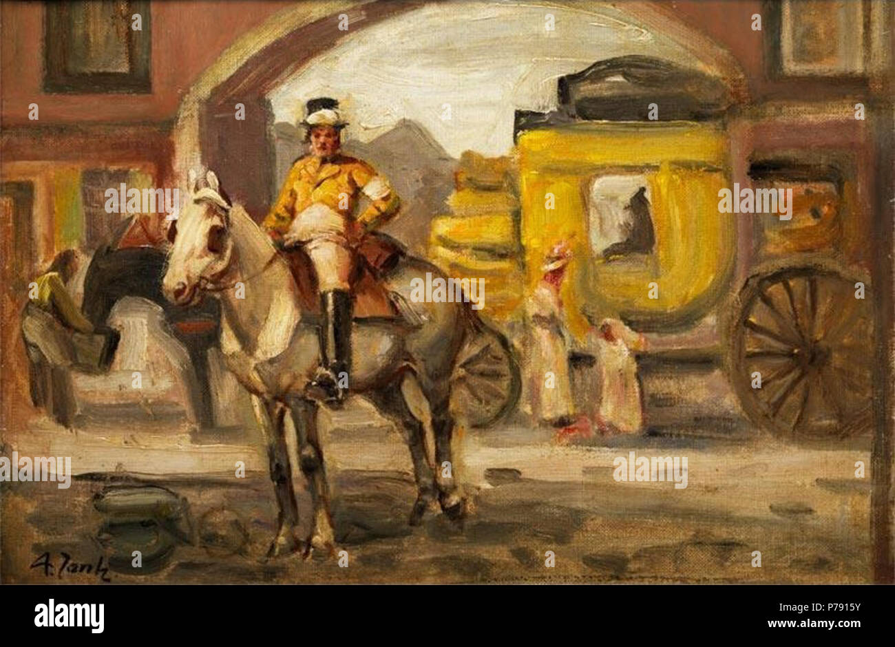 Post rider hi-res stock photography and images - Alamy