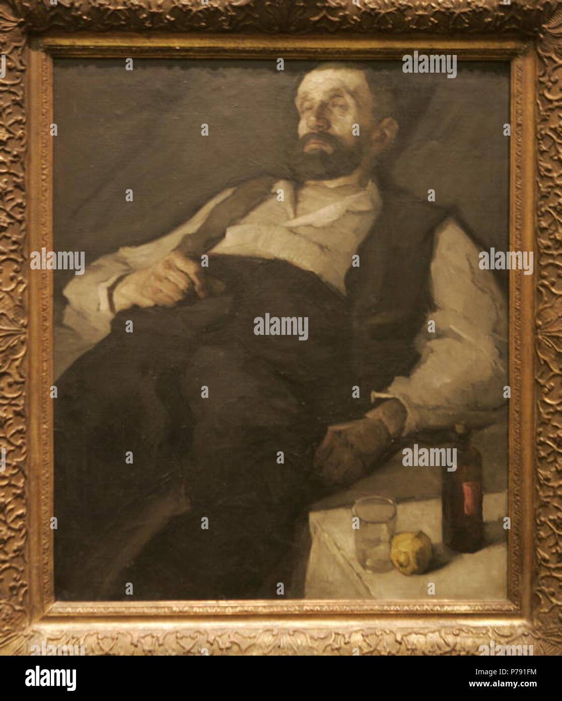 English: Joseph Kutter L'homme malade 1918. Museé National d'Histoire ...