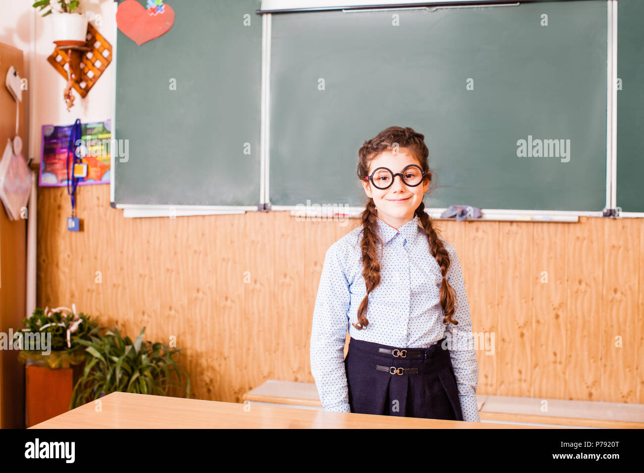 The best pupil of class Stock Photo - Alamy