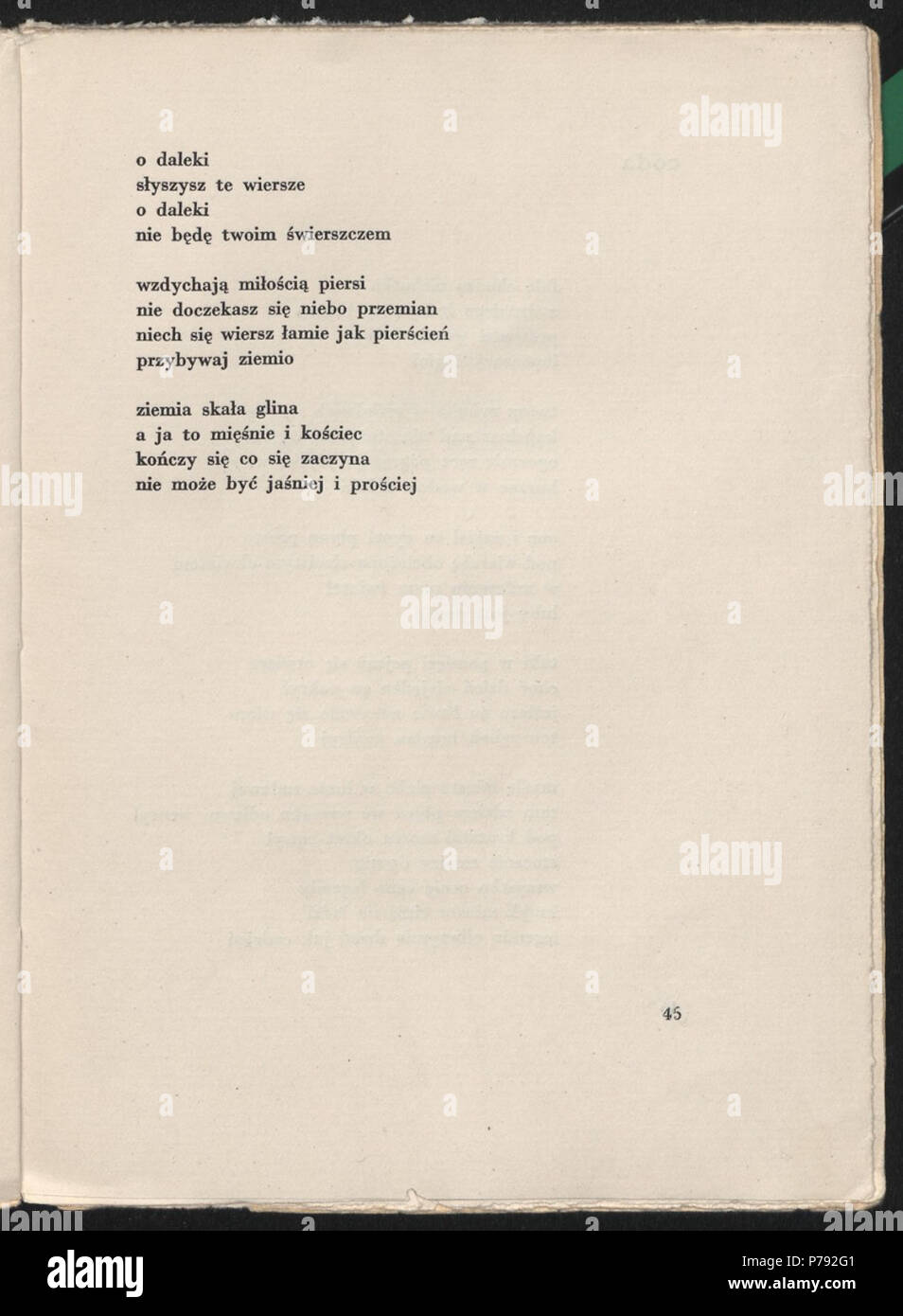 Czechowicz poetry hi-res stock photography and images - Alamy