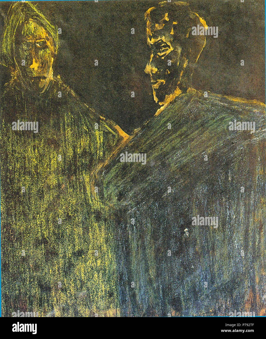 English: Man and Woman National Gallery of Modern Art, New Dehli ...