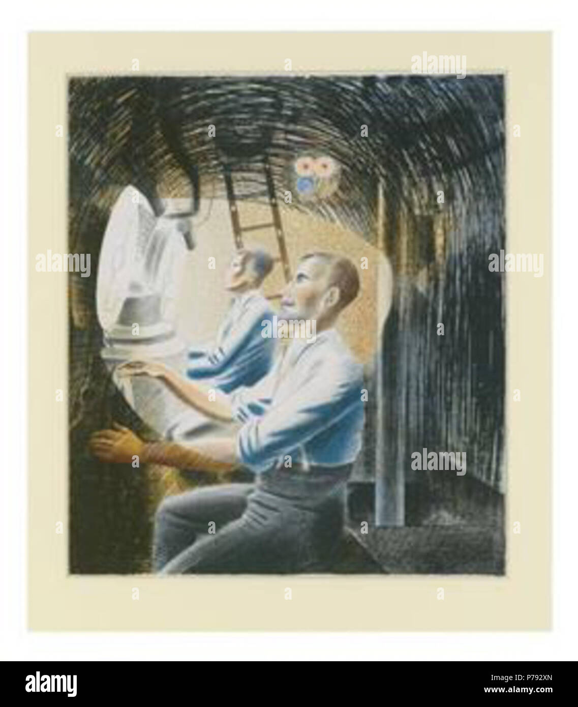 Work by Eric Ravilious . before 1942 48 Ravilious - diving-controls-2 ...