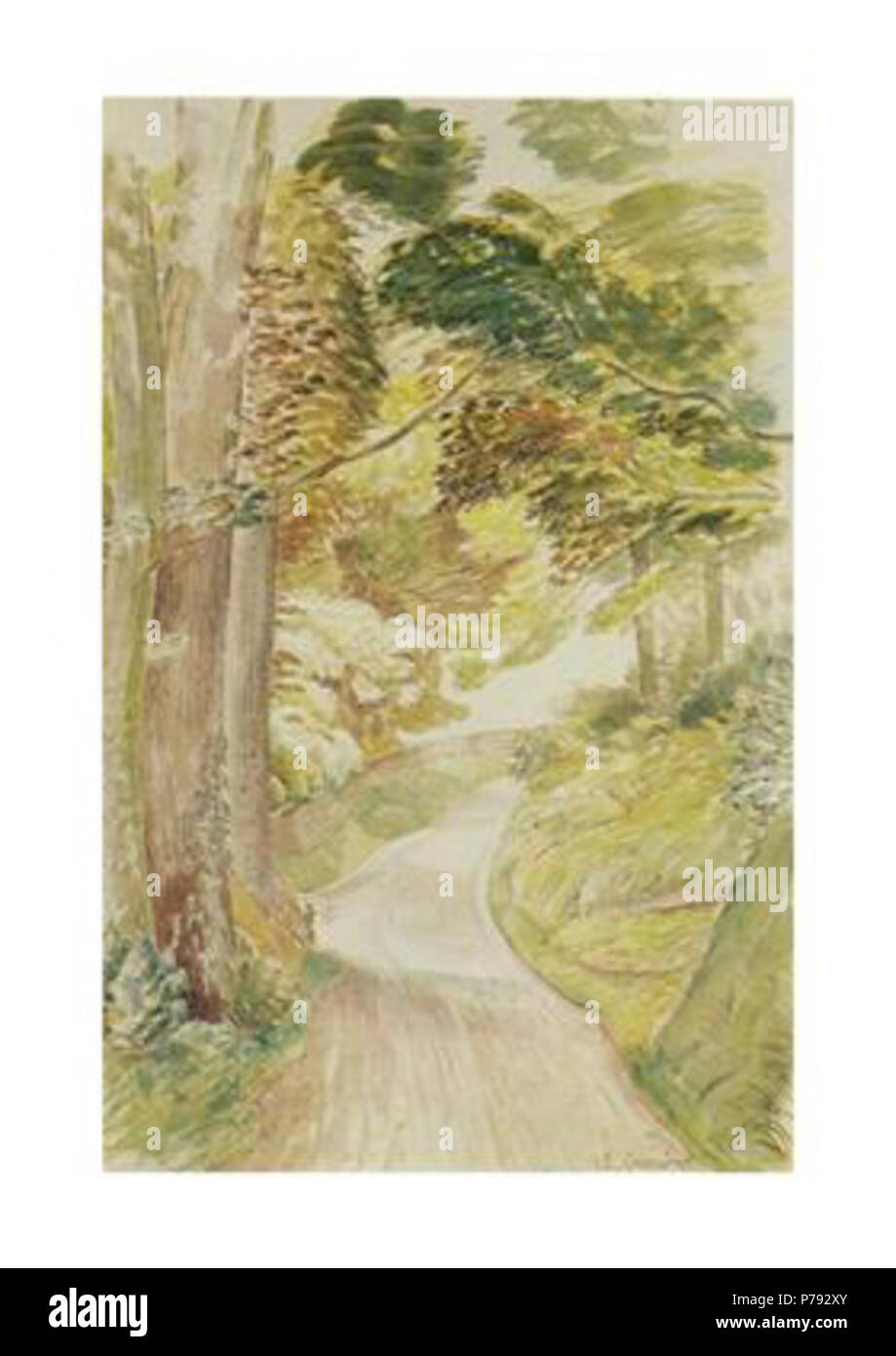 Work by Eric Ravilious . before 1942 48 Ravilious - eastdean-road ...