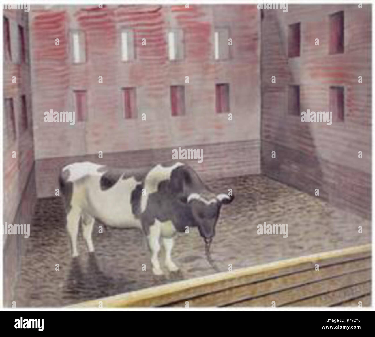 Work by Eric Ravilious . before 1942 48 Ravilious - fresian-bull-by ...