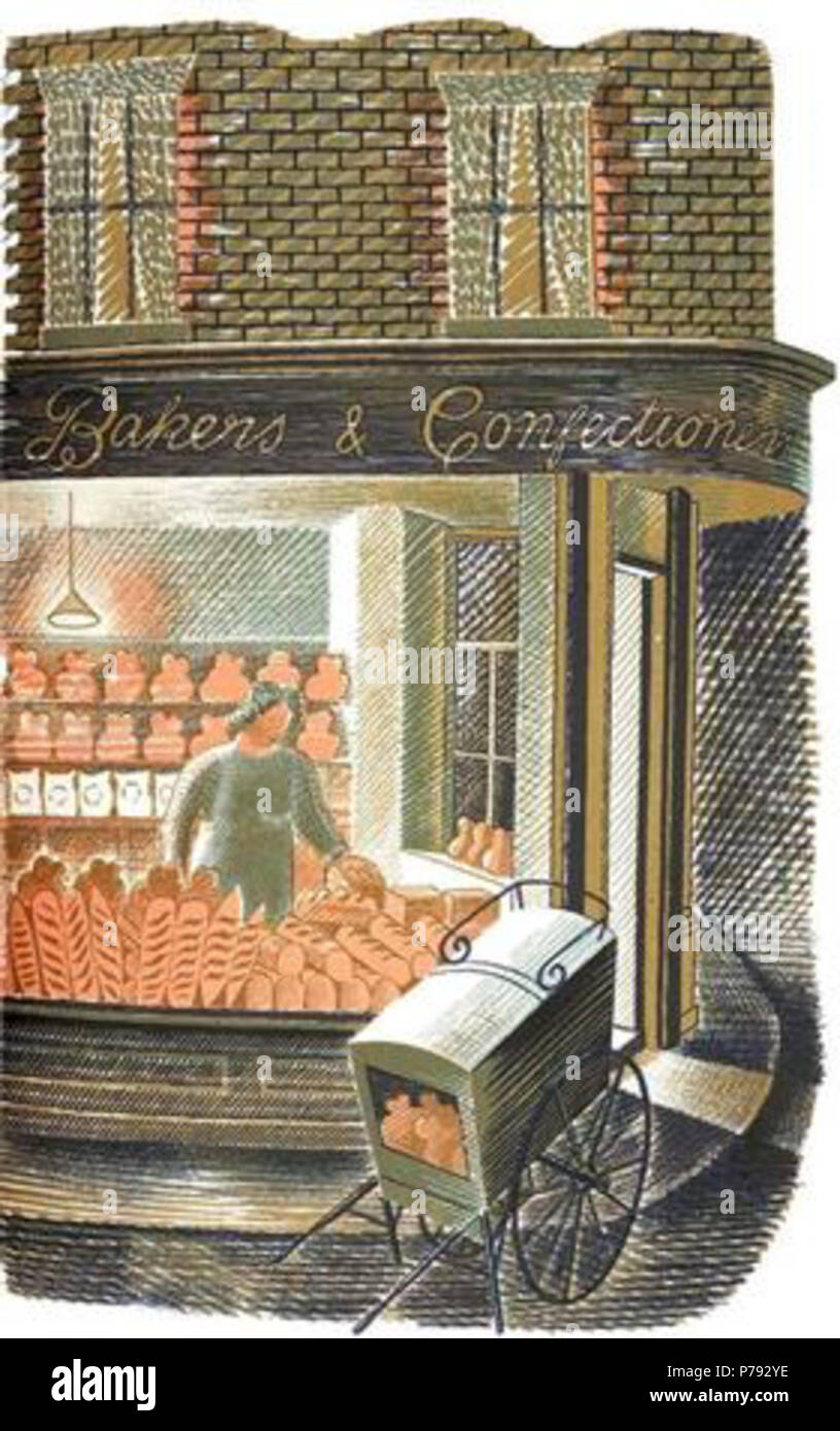 Work by Eric Ravilious . before 1942 48 Ravilious - high-street-series ...